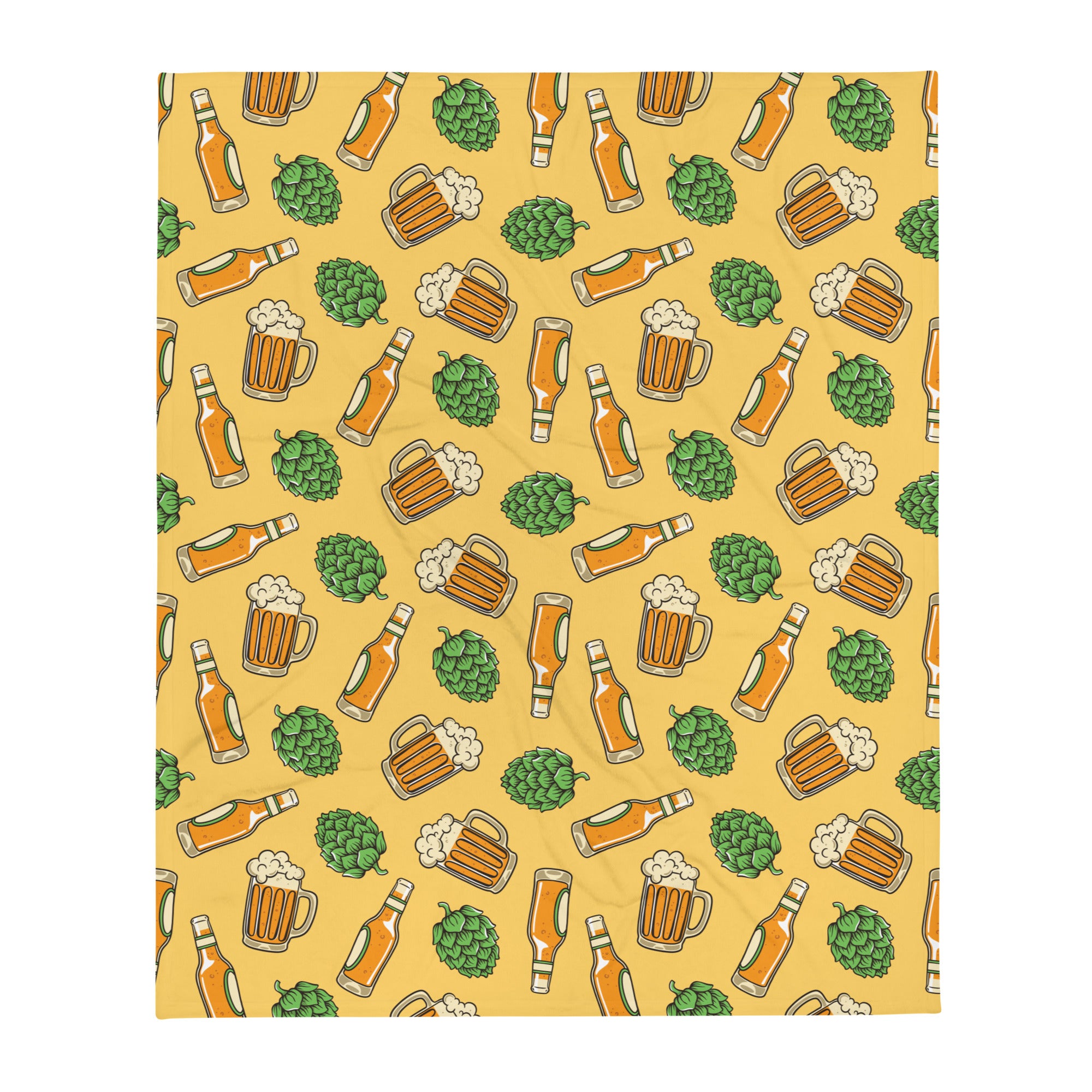 Hoppy Harvest - Throw Blanket – Craft Beer Girls